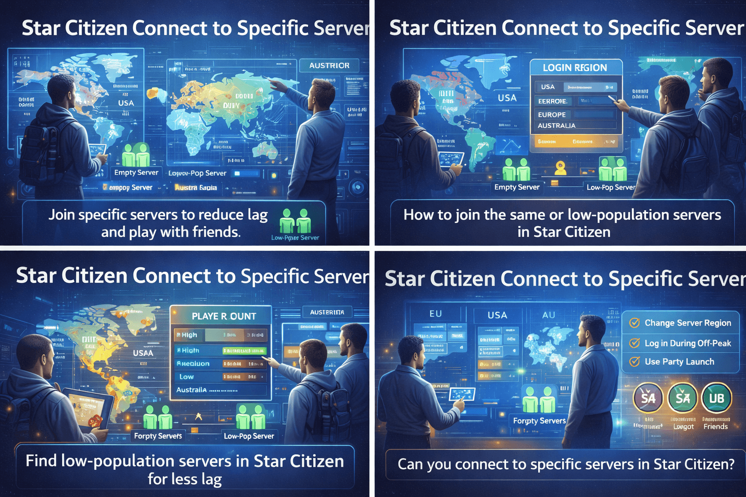 Star Citizen Connect to Specific Server. How It Really Work?